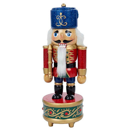 Kurt S. Adler 8.5in. Wooden Musical Soldier Nutcracker