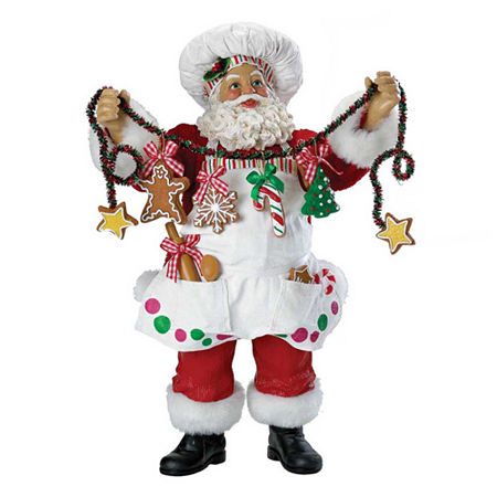 Click here for Kurt Adler 12 FabrichÃ© Christmas Chef Santa  One... prices