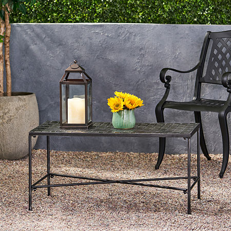 Click here for Petra Iron Coffee Table  One Size  Black prices