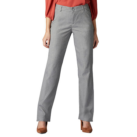 Click here for Lee Womens Wrinkle Free Relaxed Pant  8  Gray prices