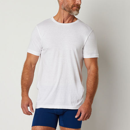 Click here for Van Heusen Mens 4 Pack Short Sleeve Crew Neck T-Sh... prices