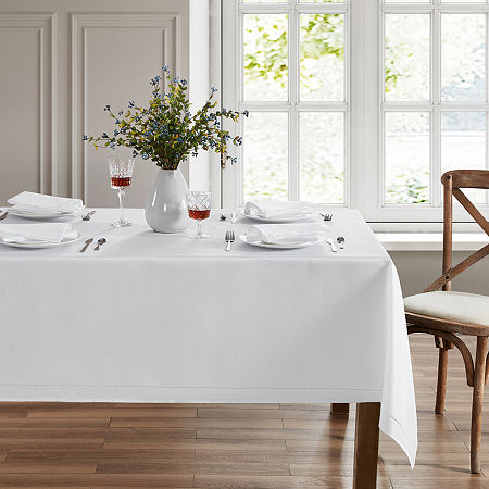 Click here for Alison Eyelet Punched Border Fabric Tablecloth  52... prices