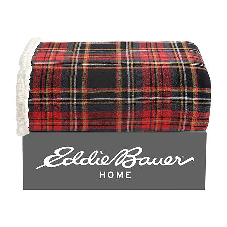 Click here for Eddie Bauer Mountain Tartan Cotton Reversible Thro... prices