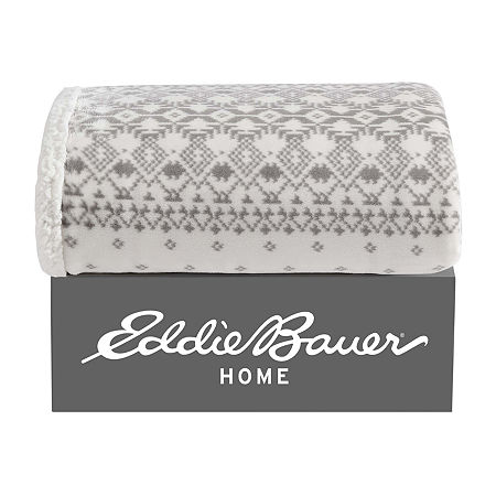 Click here for Eddie Bauer Fair Isle Peak Plush Fleece Reversible... prices