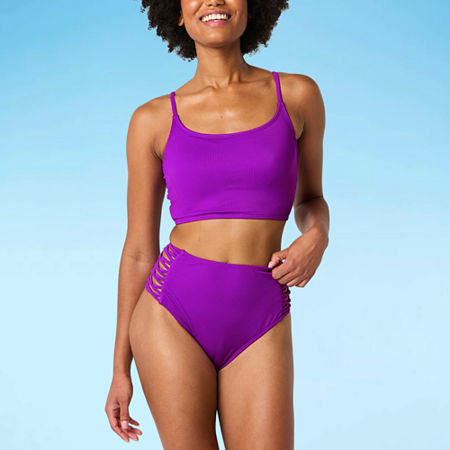 Click here for Decree Womens Neon Textured Juniors Bralette Bikin... prices