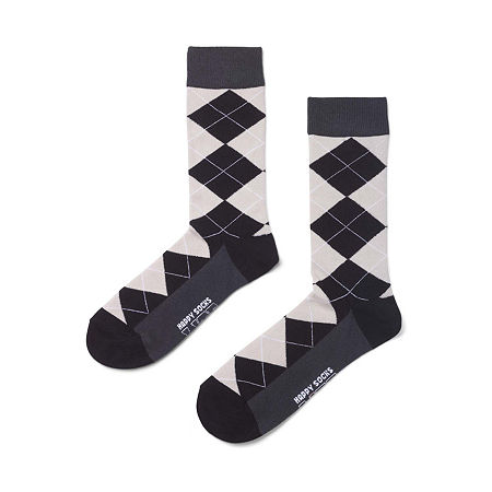 Click here for Happy Socks LITE Argyle Mens 1 Pair Crew Socks  10... prices