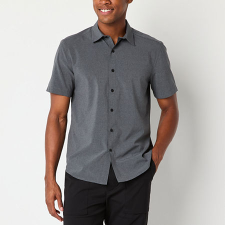 Click here for Stylus Mens Short Sleeve Regular Fit Button-Down S... prices