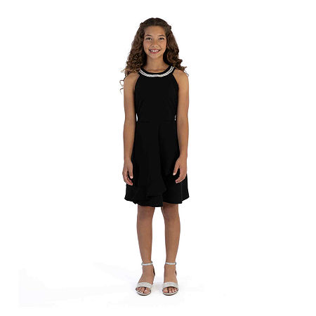 Click here for Speechless Girls Embellished Sleeveless A-Line Dre... prices
