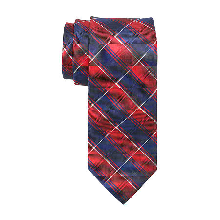 Click here for U.S. Polo Assn. Plaid Tie  One Size  Red prices