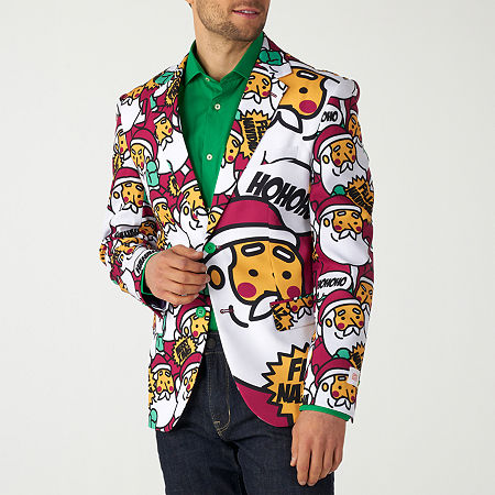 Click here for OppoSuits Mens Christmas Cool Claus Blazer  42 Reg... prices
