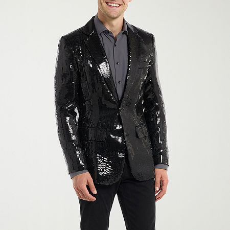 Click here for Mens Suitmeister Sequins Party Blazer  X-large  Bl... prices