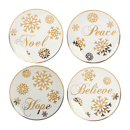 Click here for Certified International Christmas Glitter Gold Sal... prices