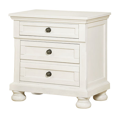 Click here for Wright 3-Drawer Nightstand  One Size  White prices