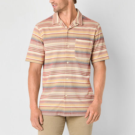 Click here for Frye and Co. Mens Short Sleeve Regular Fit Button-... prices