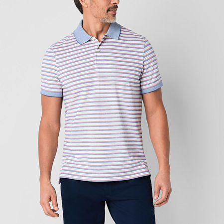 Click here for St. Johns Bay Essential Striped Oxford Mens Slim F... prices