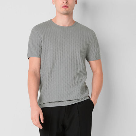 Click here for J. Ferrar Mens Crew Neck Short Sleeve Pullover Swe... prices
