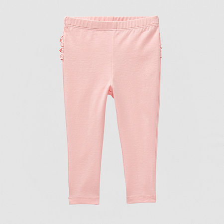 Click here for Okie Dokie Baby Girls Full Length Ruffle Back Legg... prices