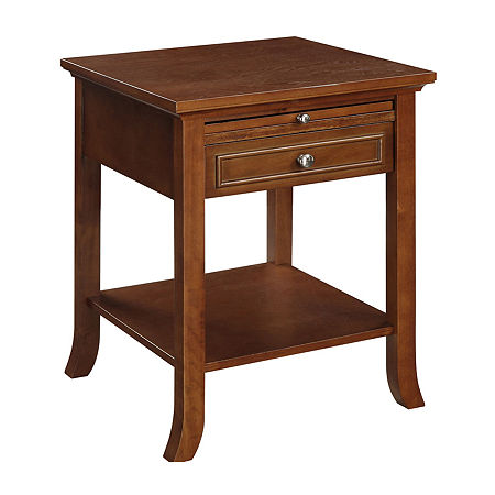 Click here for American Heritage Logan End Table  One Size  Brown prices