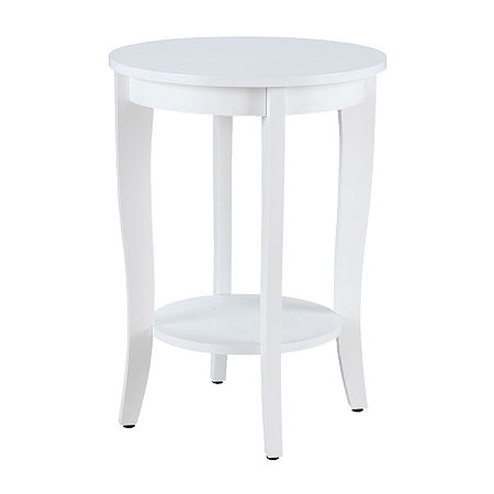 Click here for American Heritage Round End Table with Shelf  One... prices