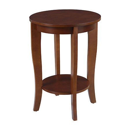 Click here for American Heritage Round End Table with Shelf  One... prices