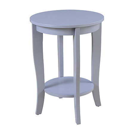 Click here for American Heritage Round End Table with Shelf  One... prices
