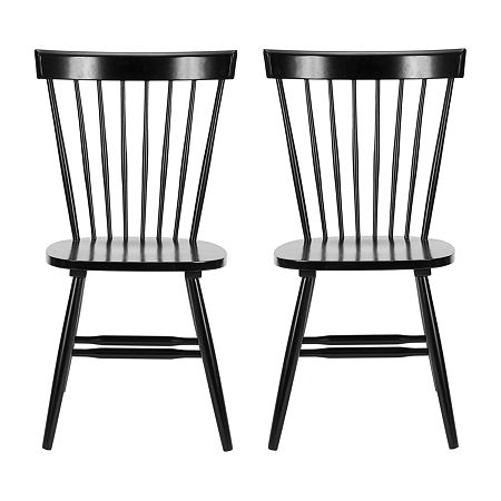 Click here for Parker Dining Side Chair-Set of 2  One Size  Black prices