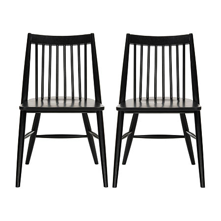 Click here for Wren Dining Side Chair-Set of 2  One Size  Black prices