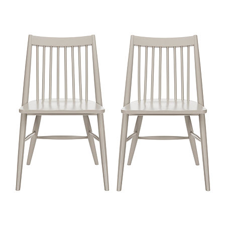 Click here for Wren Dining Side Chair-Set of 2  One Size  Gray prices