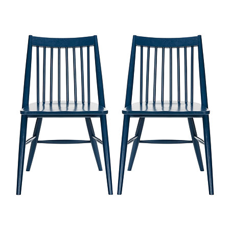 Click here for Wren Dining Side Chair-Set of 2  One Size  Blue prices