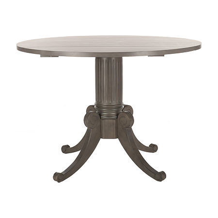 Click here for Forest Collection Round Wood-Top Dining Table  One... prices