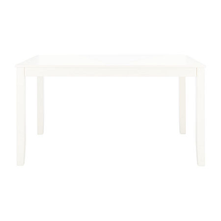 Click here for Silio Collection Rectangular Wood-Top Dining Table... prices