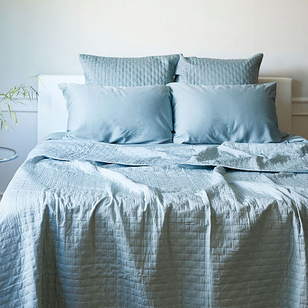 Click here for Bedvoyage Rayon from Bamboo Hem Coverlet  One Size... prices
