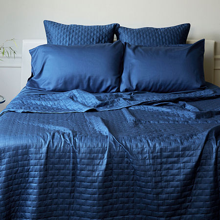 Click here for Bedvoyage Rayon from Bamboo Hem Coverlet  One Size... prices