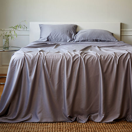 BedVoyage Luxury Rayon from Bamboo 4-Pc. Sheet Set  Full - Platinum