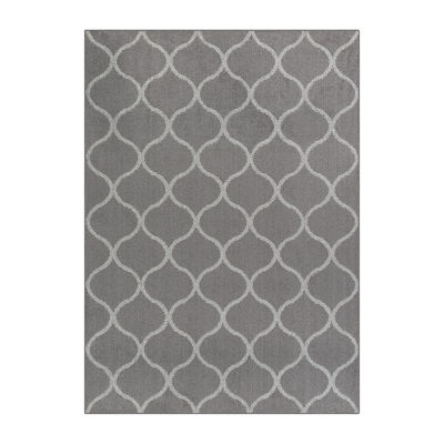 Maples Lattice Skid Resistant Indoor Rectangular Area Rug - JCPenney
