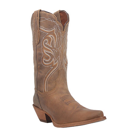 Click here for Dan Post Womens Karmel Stacked Heel Cowboy Boots... prices