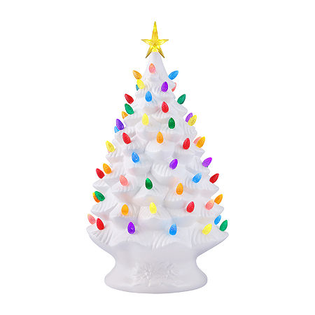 Click here for Nostalgic Christmas Tabletop Tree  One Size  White prices