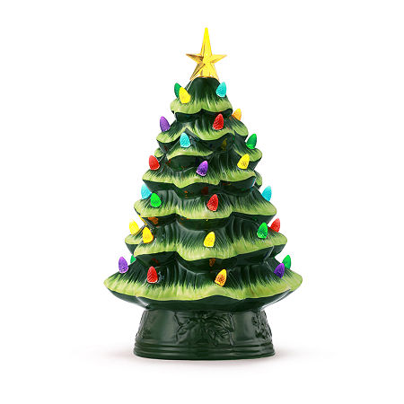 Click here for Nostalgic Christmas Tabletop Tree  One Size  Green prices