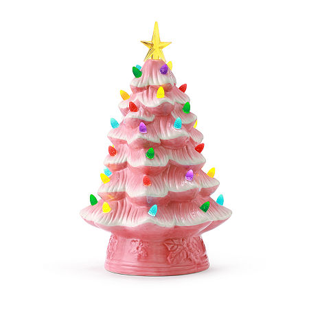 Click here for Nostalgic Christmas Tabletop Tree  One Size  Pink prices