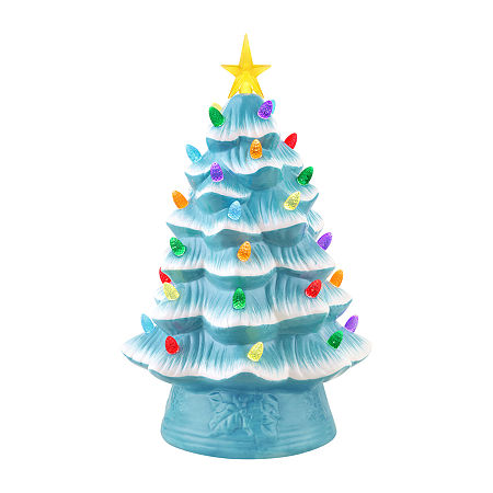 Click here for Nostalgic Christmas Tabletop Tree  One Size  Blue prices