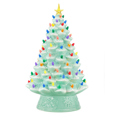 Click here for Nostalgic Christmas Tabletop Tree  One Size  Green prices
