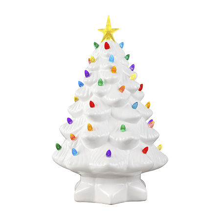 Click here for Nostalgic Christmas Tabletop Tree  One Size  White prices