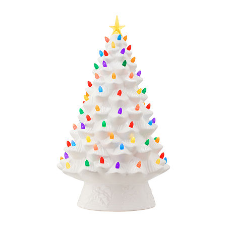 Click here for Nostalgic Christmas Tabletop Tree  One Size  White prices