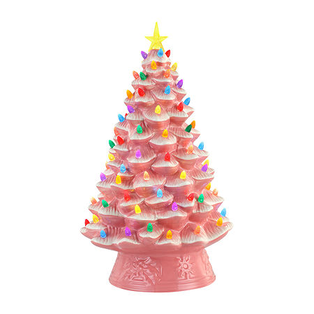 Click here for Nostalgic Christmas Lighted Tabletop Tree  One Siz... prices