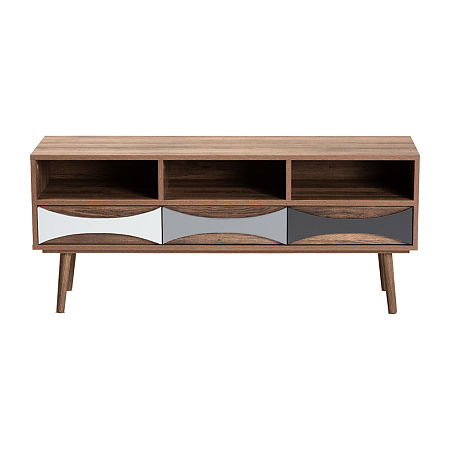 Click here for Leane 3 Shelves TV Stand  One Size  Brown prices