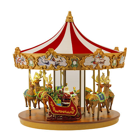 Click here for Very Merry Christmas Carousel Animated Tabletop De... prices