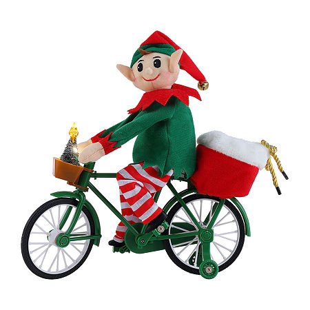 Click here for Cycler Elf Animated Christmas Tabletop Decor  One... prices
