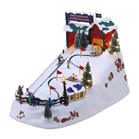 Click here for Wonderland Alpine Slalom Animated Christmas Tablet... prices