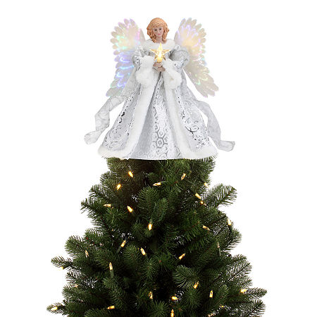 Click here for Fiber Optic Angel Christmas Tree Topper  One Size... prices