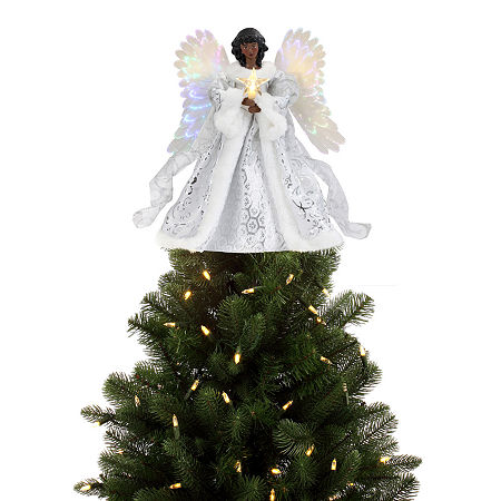 Click here for Fiber Optic African American Angel Christmas Tree... prices